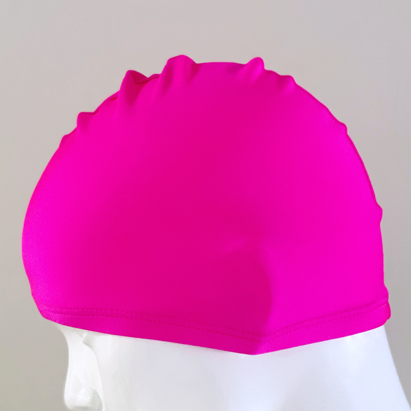 Lycra Swim Cap Size Small in Bright Pink - Spurt Online